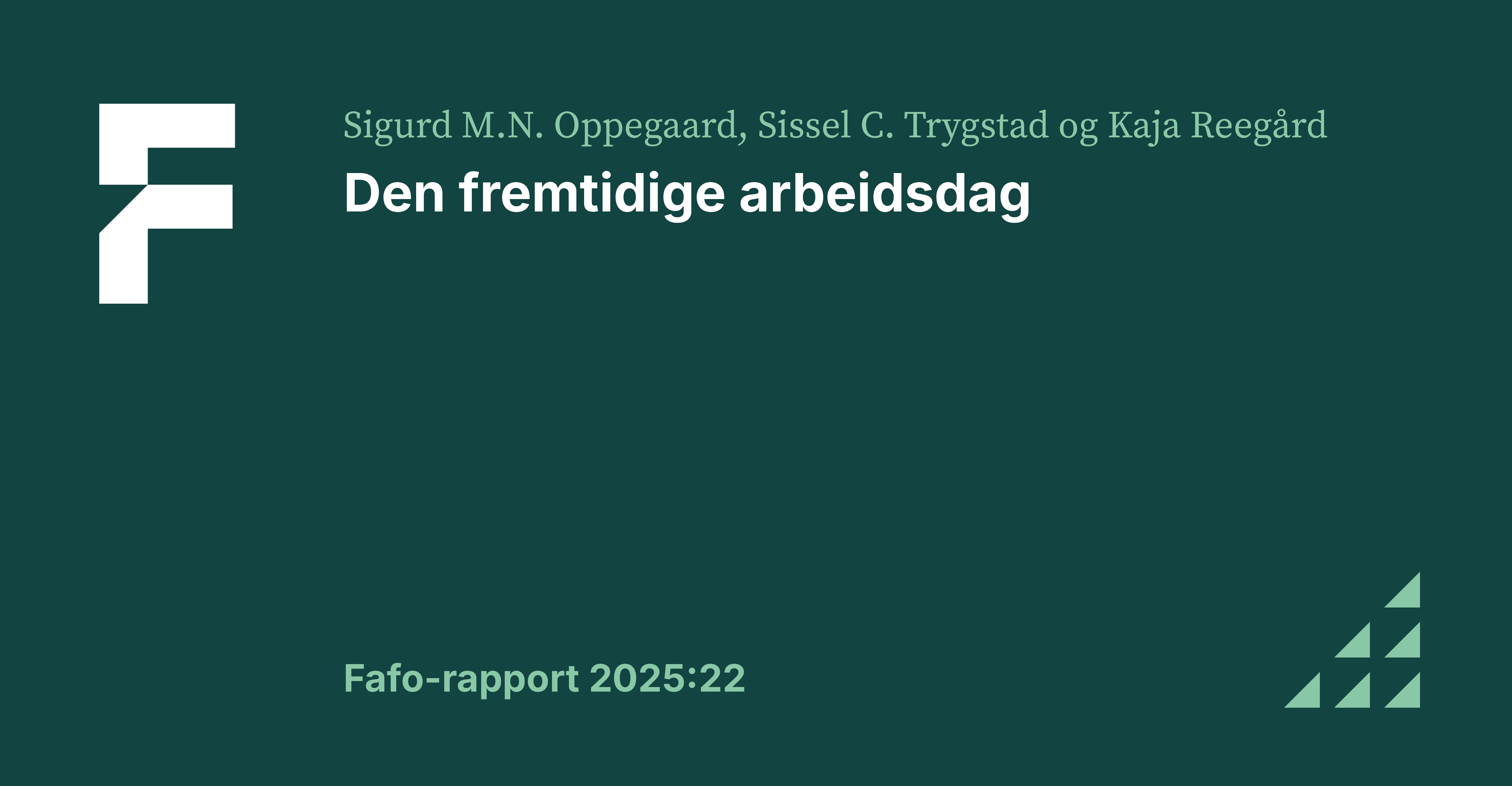 Den fremtidige arbeidsdag